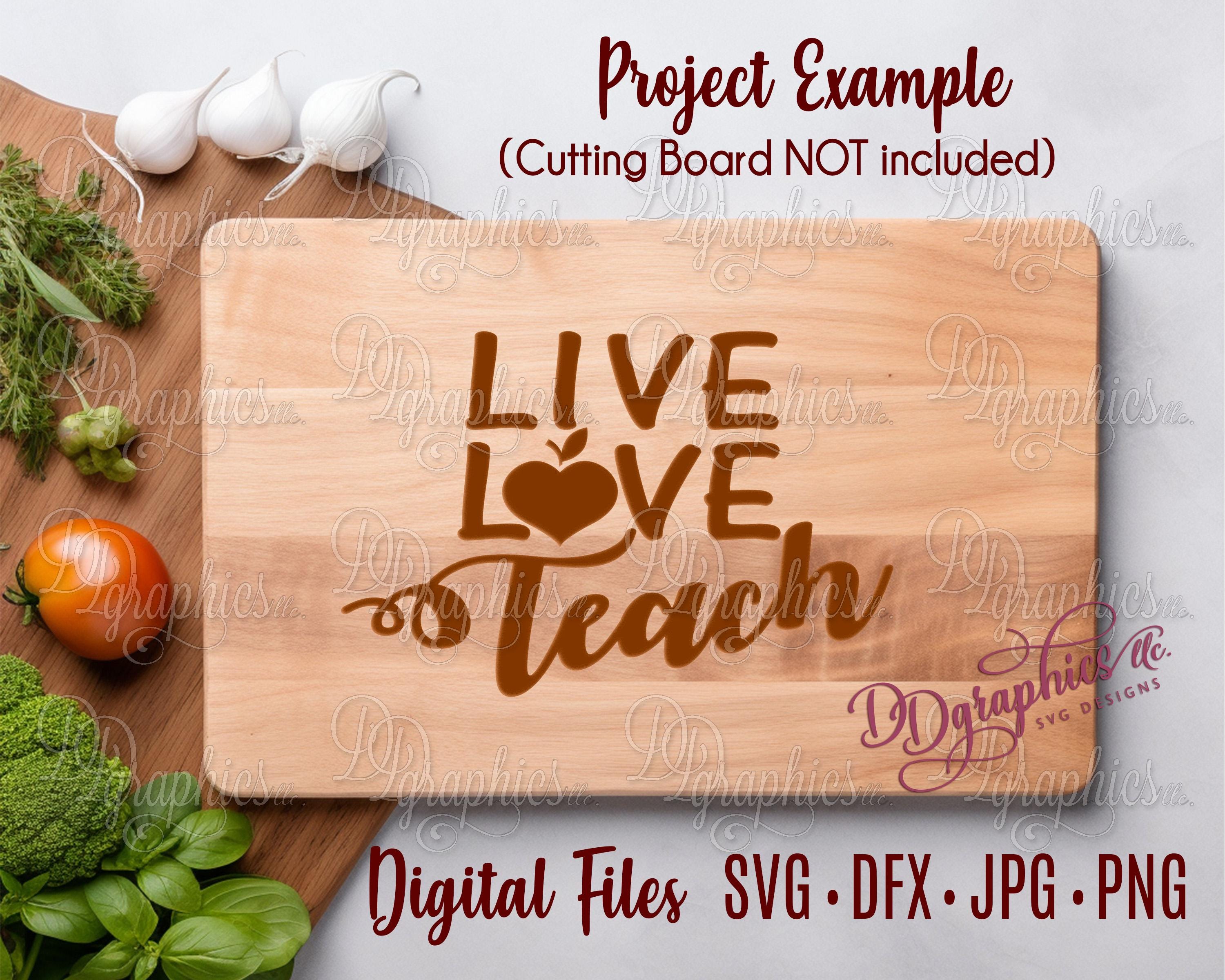Live Love Teach SVG Digital Files, Teacher Appreciation, School Teacher ...