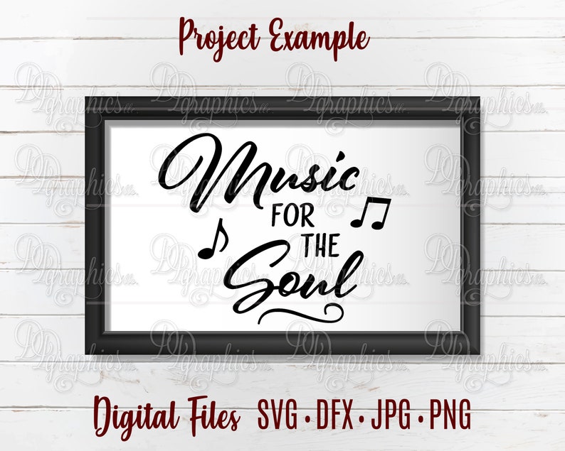 Music for the Soul / Music SVG / Music Notes / SVG File/ Jpg - Etsy
