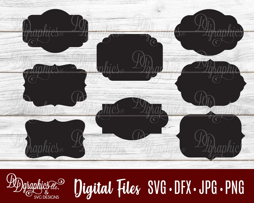 Frame SVG / Frame Designs / Frame Shapes / SVG File / Jpg Dxf - Etsy