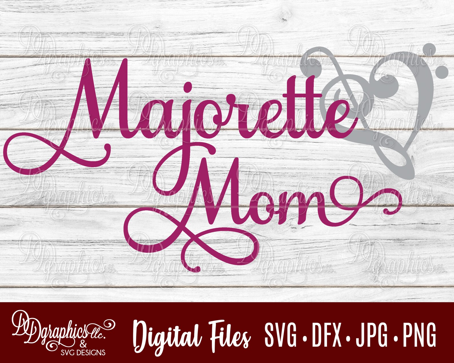 Majorette Mom SVG / Band / Marching Band SVG File/ Music / - Etsy