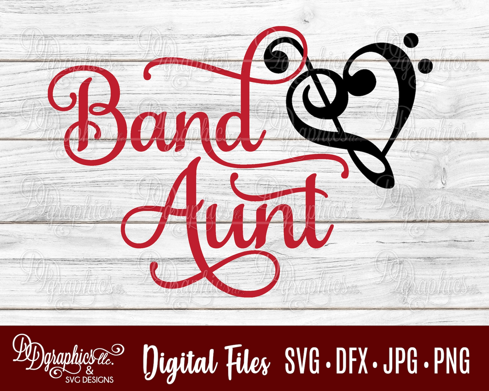 Band Aunt SVG/ Band SVG / Marching Band / Music / SVG File/ - Etsy