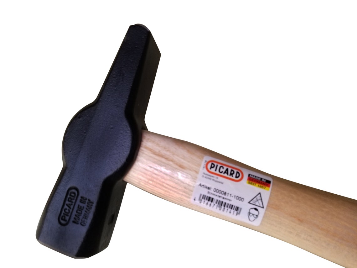 Blacksmith Hammer Swedish Cross Pein Style 1000 Gm 2.2lbs by Picard ...