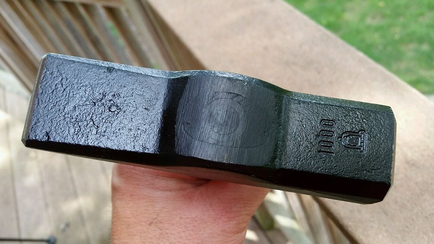 Blacksmith Hammer Swedish Cross Pein Style 1000 Gm 2.2lbs by Picard ...