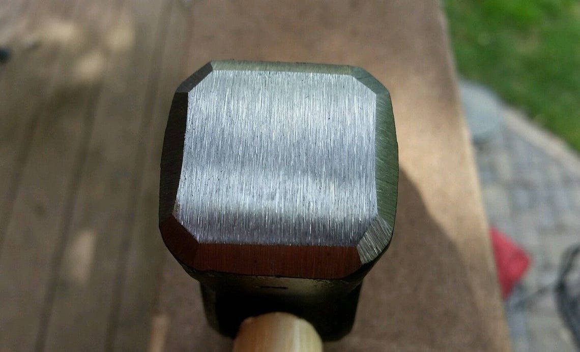 Blacksmith Hammer Swedish Cross Pein Style 1000 Gm 2.2lbs by - Etsy