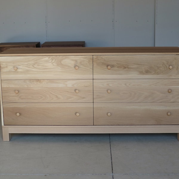 White Oak Dresser - Etsy