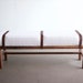 No. 1 Bench - Upholstered With Leather Straps, Solid Wood Frame ...