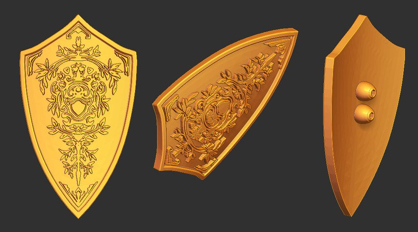 Dark Souls Elite Knight 1:12 Scale Shield and Sword - Etsy