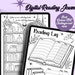 Digital/coloring Reading Journal II Book Journal II Library, Book ...