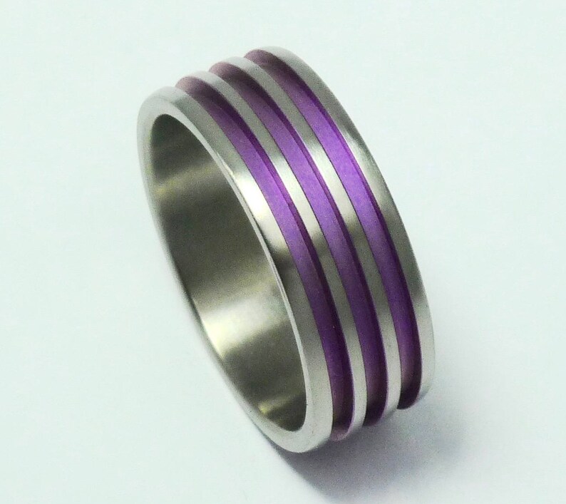 Anodized Titanium Size 17 Ring. Girls Pink Anodized Titanium - Etsy