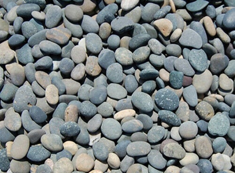 Box Full of Rocks, Mexican Beach Pebbles, Mixed Color Rocks, Landscape ...