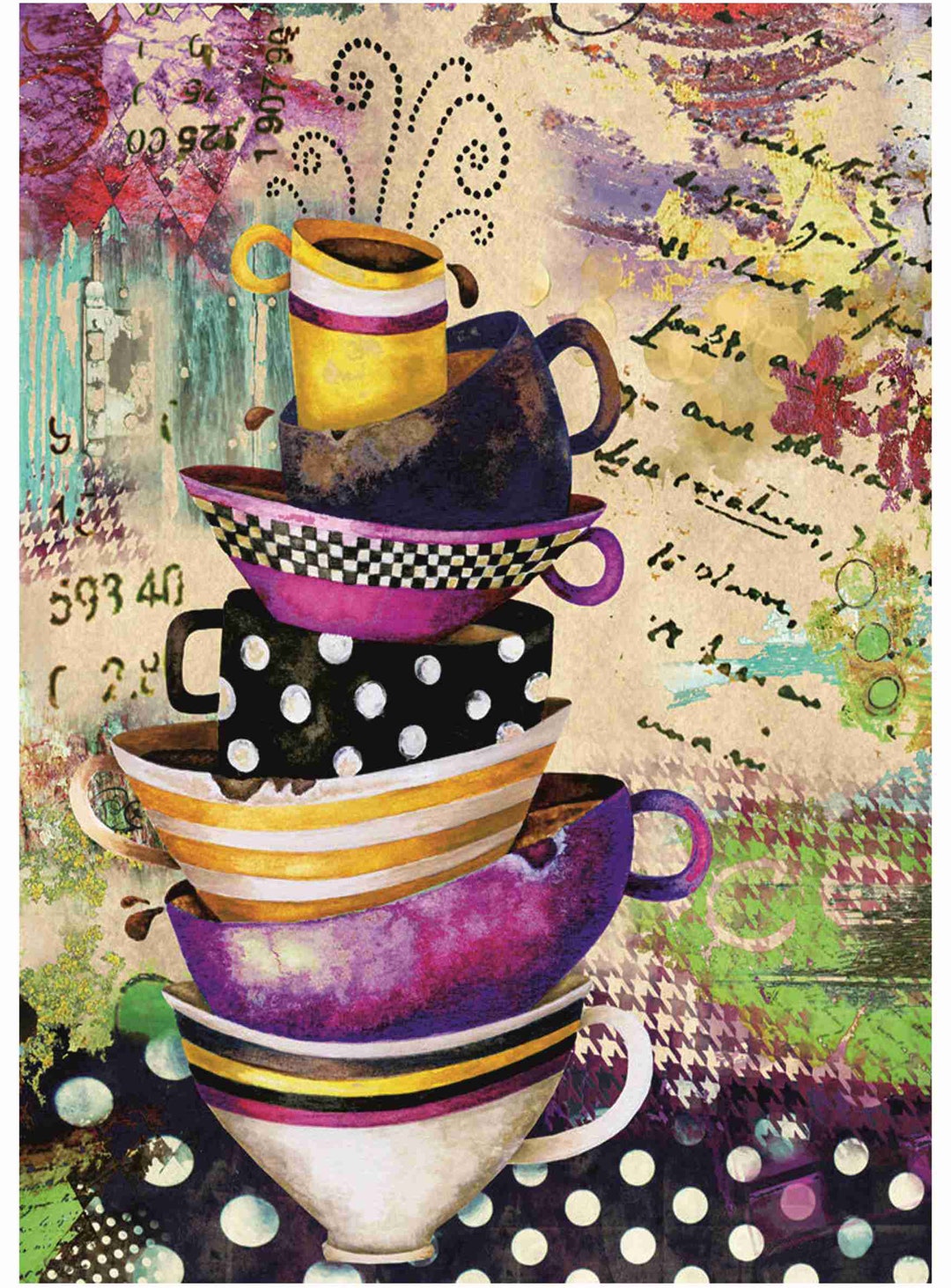 Rice Paper for Decoupage A3 | Sticky Washi & Rice Paper for Decoupage ...