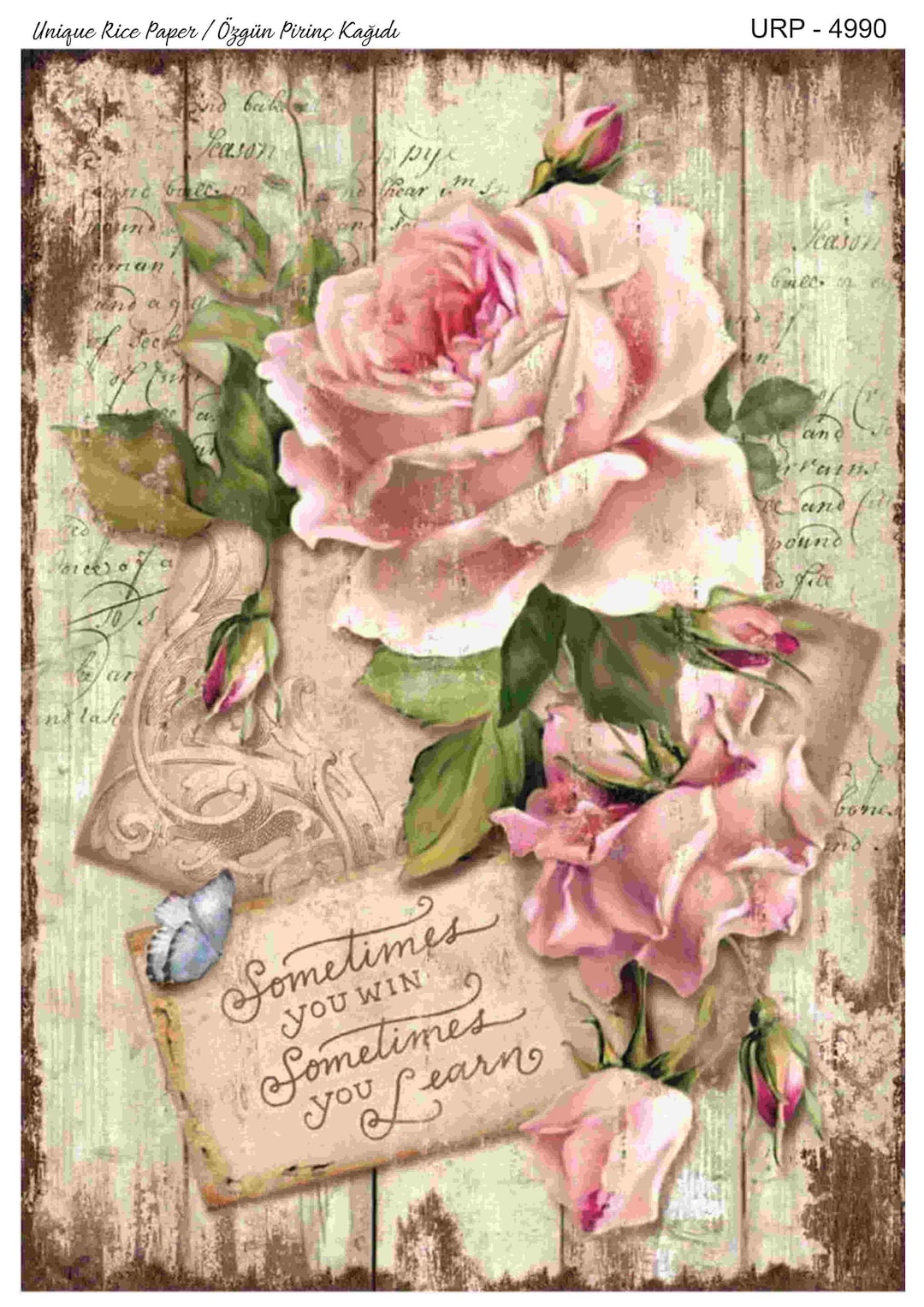 Rice Paper for Decoupage A3 | Sticky Mulberry Paper for Decoupage 16.53 ...