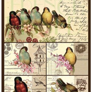 Rice Paper for Decoupage A3 Mulberry Paper for Decoupage 16.53''X11.69 ...