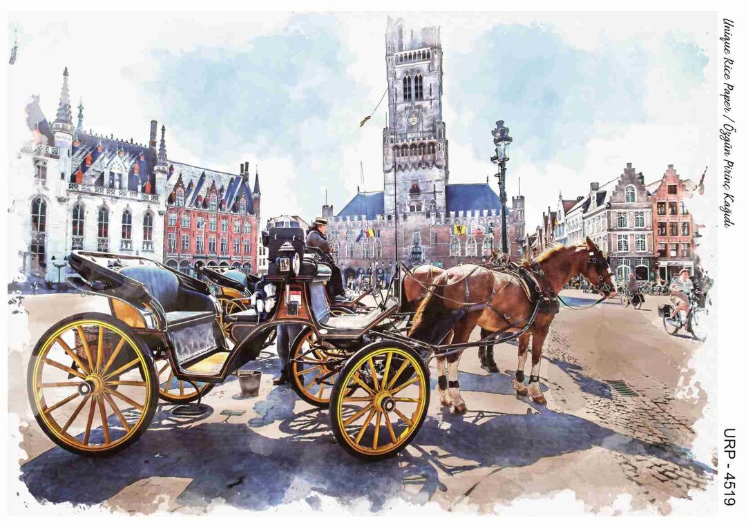 Landscape Decoupage Rice Paper: Sticky Washi A3 Size - Etsy