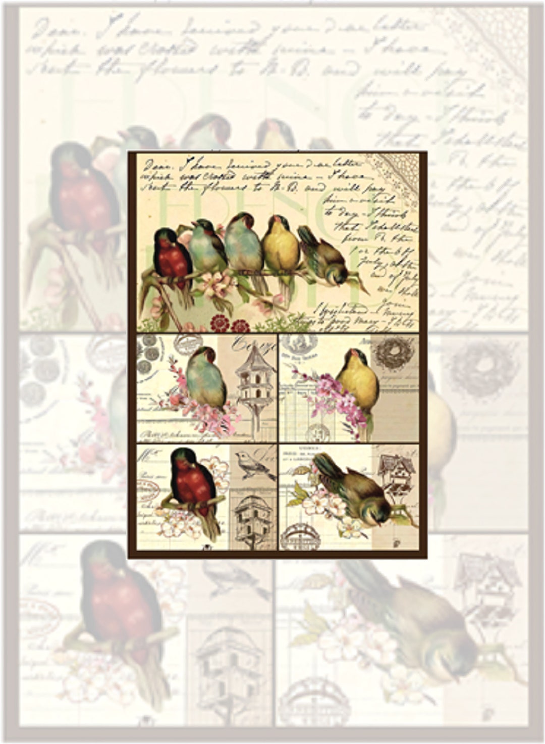 Rice Paper for Decoupage A3 | Mulberry Paper for Decoupage 16.53''X11 ...