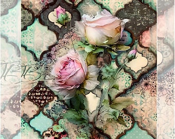 Rice Decoupage Paper A3 Size, High-quality Sticky Rice Paper, Perfect ...