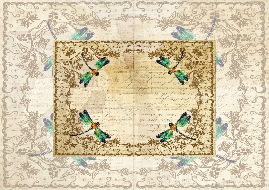 Rice Decoupage Paper A3 Size, High-quality Sticky Rice Paper, Perfect ...