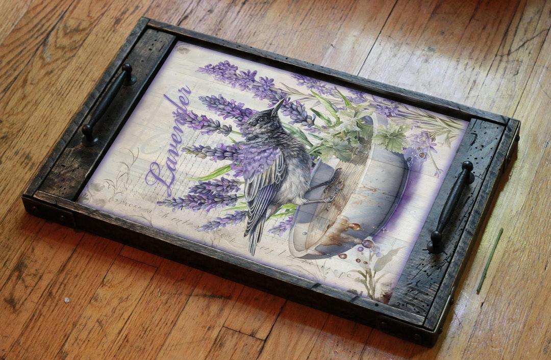 Lavender Rice Decoupage Paper A3: Craft & Home Decor - Etsy