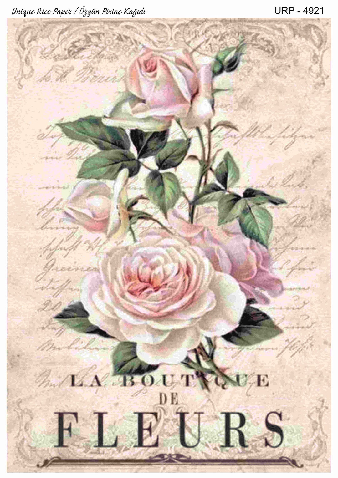 Rice Paper for Decoupage A3 | Sticky Mulberry Paper for Decoupage 16.53 ...