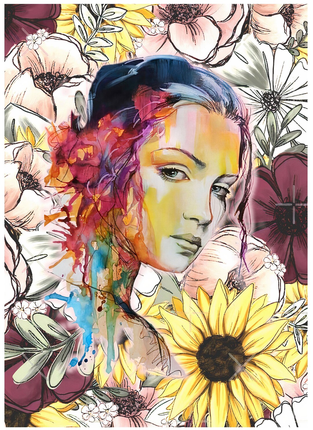 Rice Paper for Decoupage A3 | Sticky Reispapier Frau | Decoupage Paper ...