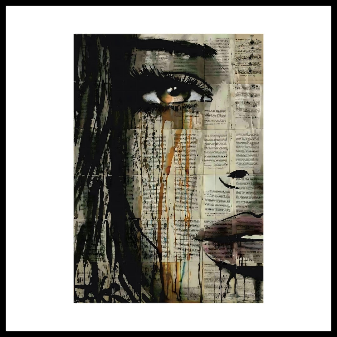 Rice Paper for Decoupage | Big Size Options | Woman Portrait | Sticky ...