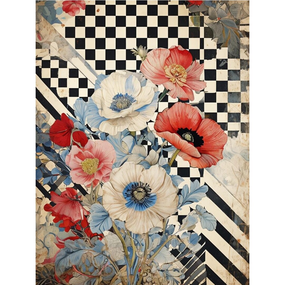 Rice Paper for Decoupage – Big Size Options – Abstract Pattern ...