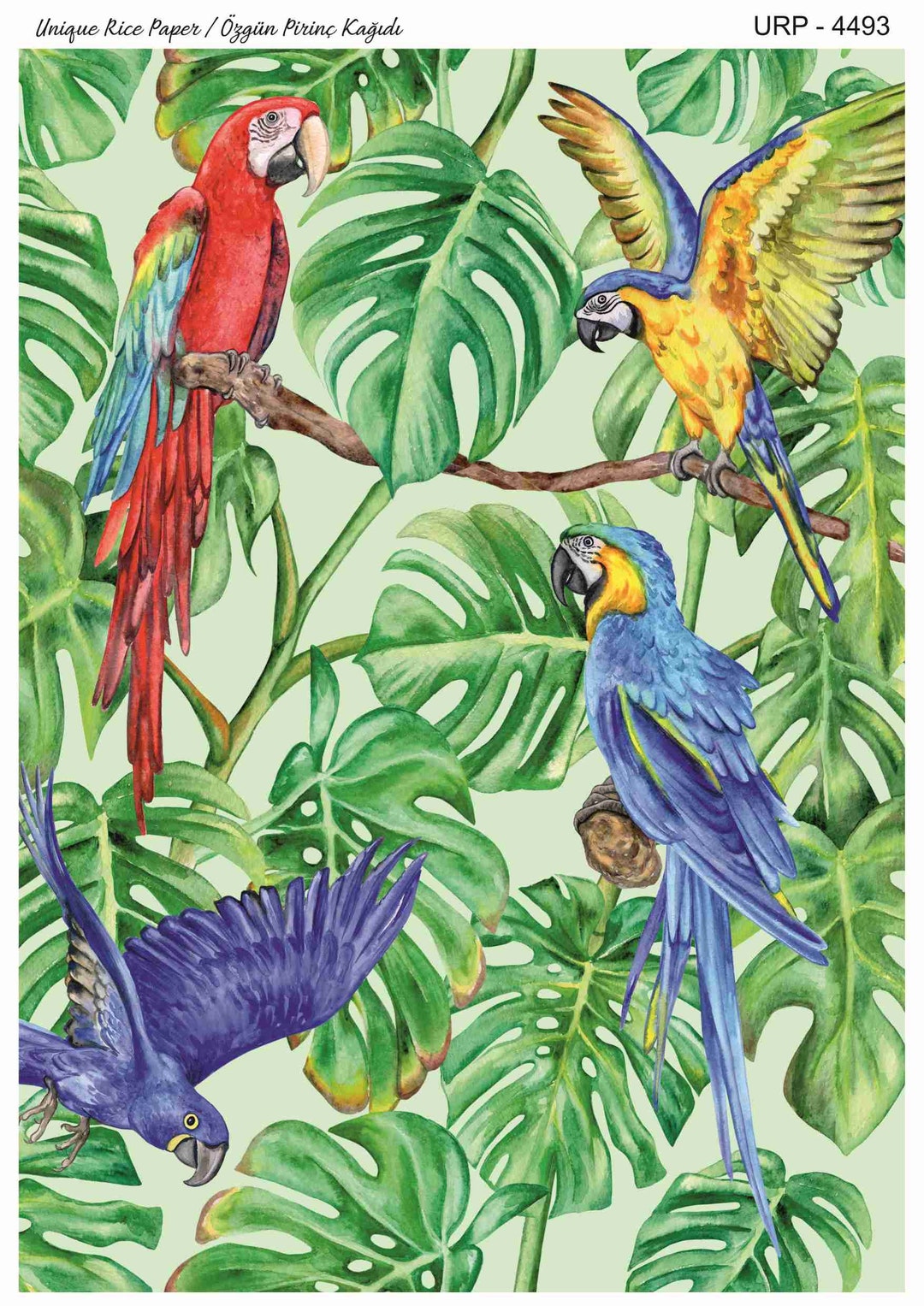 Decoupage Paper for Furniture | Rice Paper for Decoupage A3 | Sticky ...