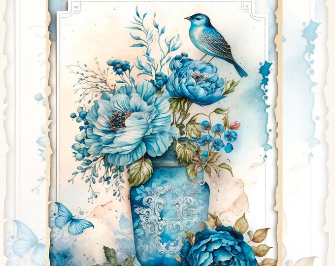 Rice Decoupage Paper A3 Size, High-quality Sticky Rice Paper, Perfect ...