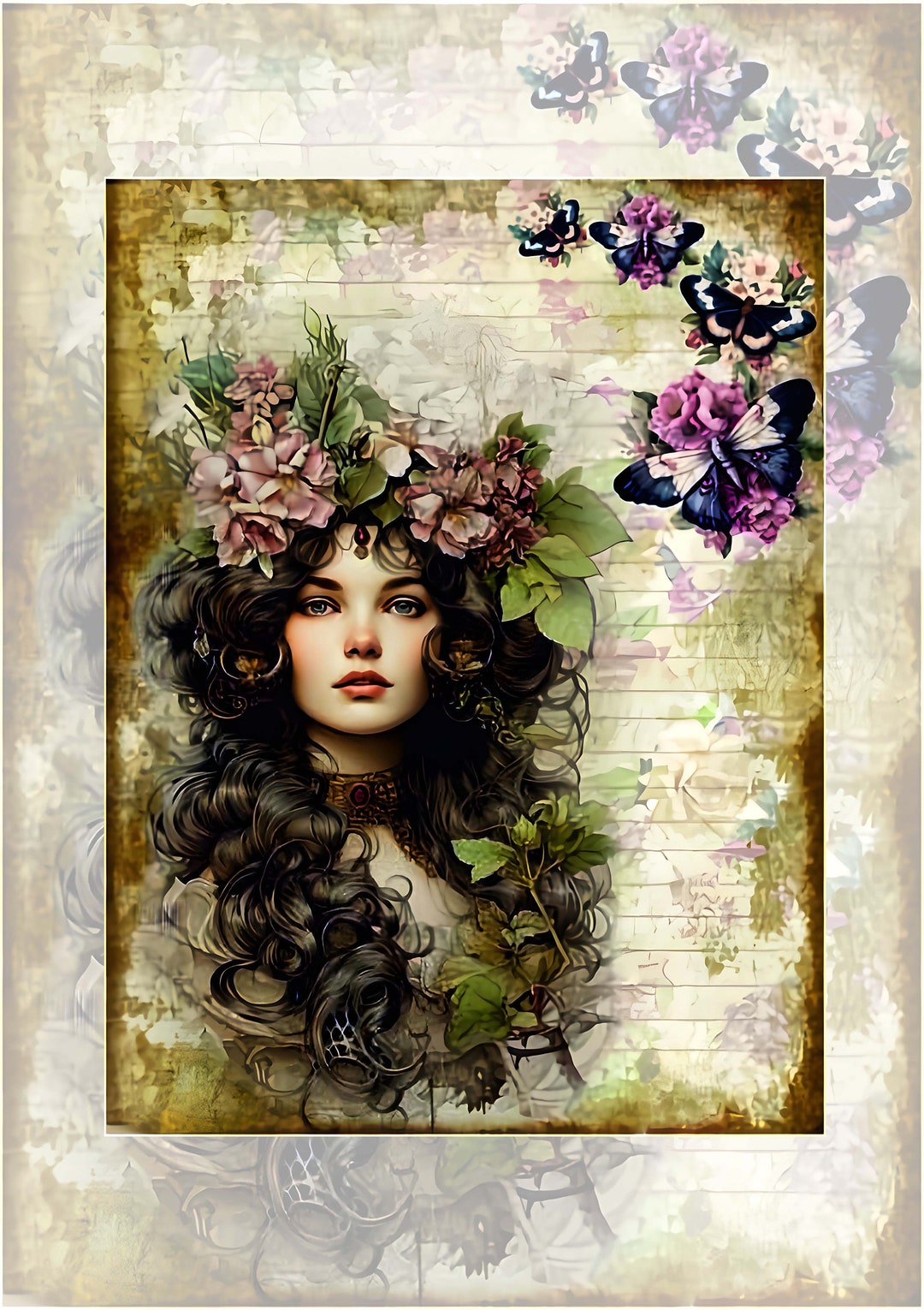 Rice Decoupage Paper A3 Size, High-quality Sticky Rice Paper, Perfect ...