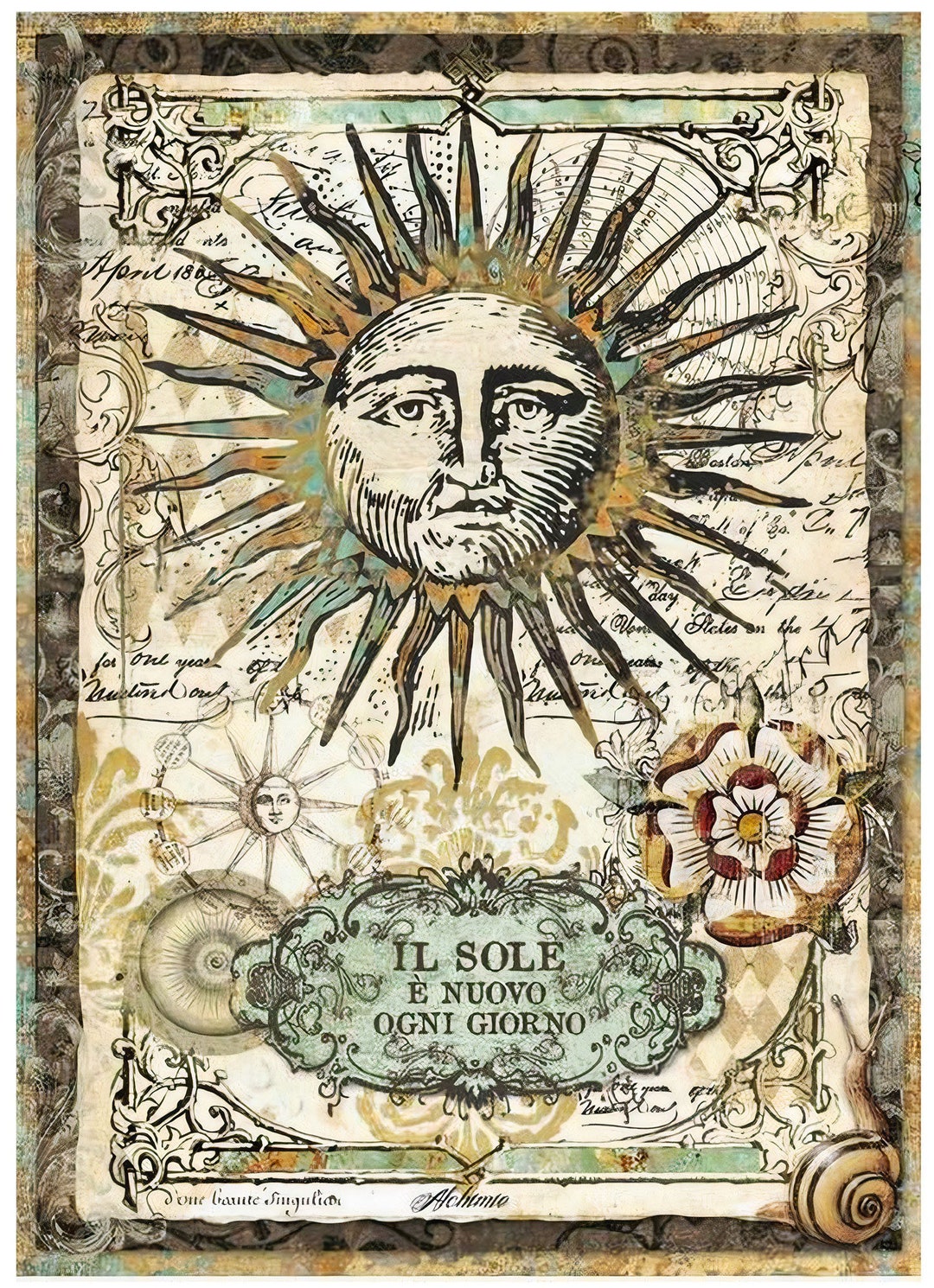 Rice Paper for Decoupage A3 | Sticky Mulberry Paper for Decoupage 16.53 ...