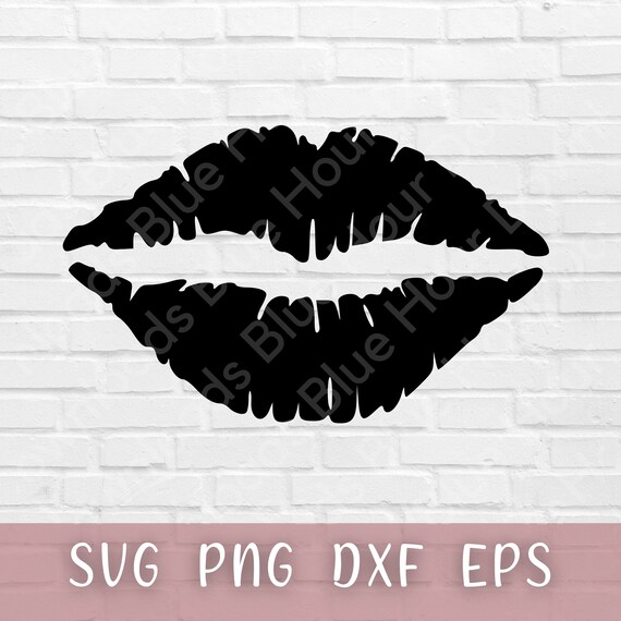 Lips SVG PNG EPS and Dxf Files Instant Digital Download - Etsy