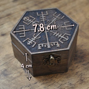 Norse Runes, Elder Futhark Divination Runic Dice, 4 Wooden Dice With ...