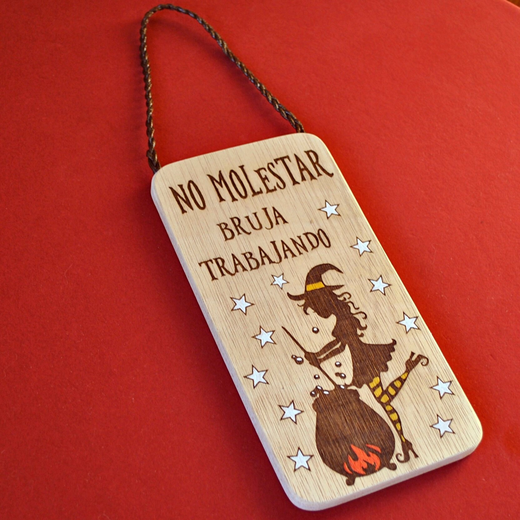 Door Sign do Not Disturb Witch at Work. Gift for - Etsy