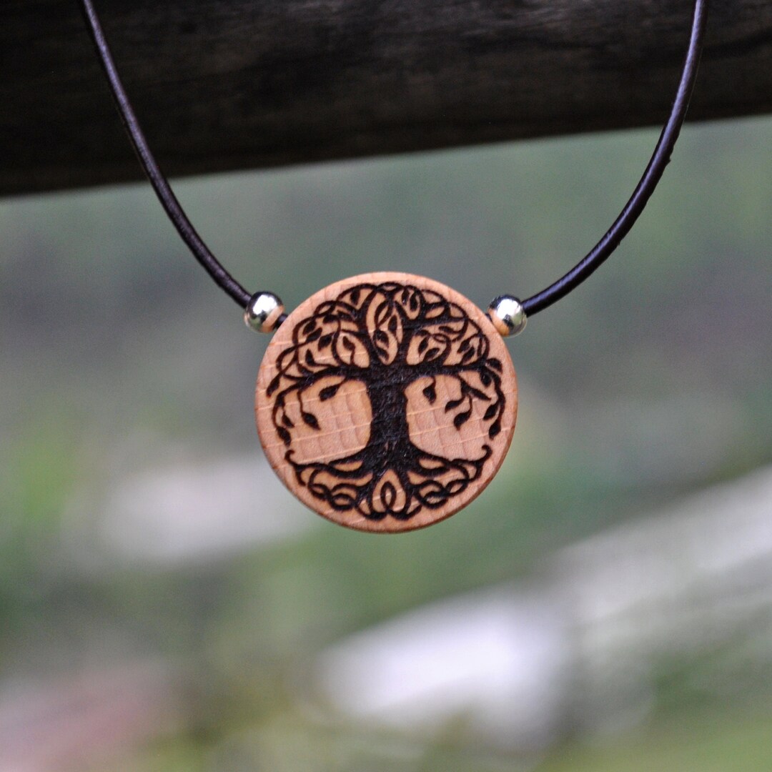 Tree of Life Necklace, Celtic Talisman of Protection and Luck ...