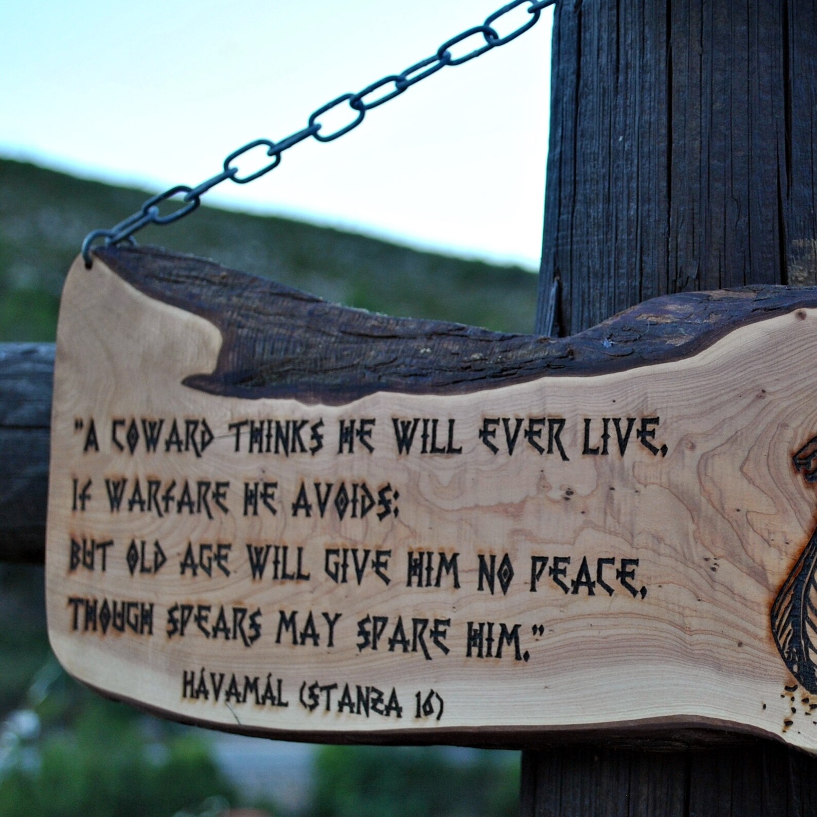 Viking Ship Poster and Verse Poem Hvamal. Viking Wall - Etsy