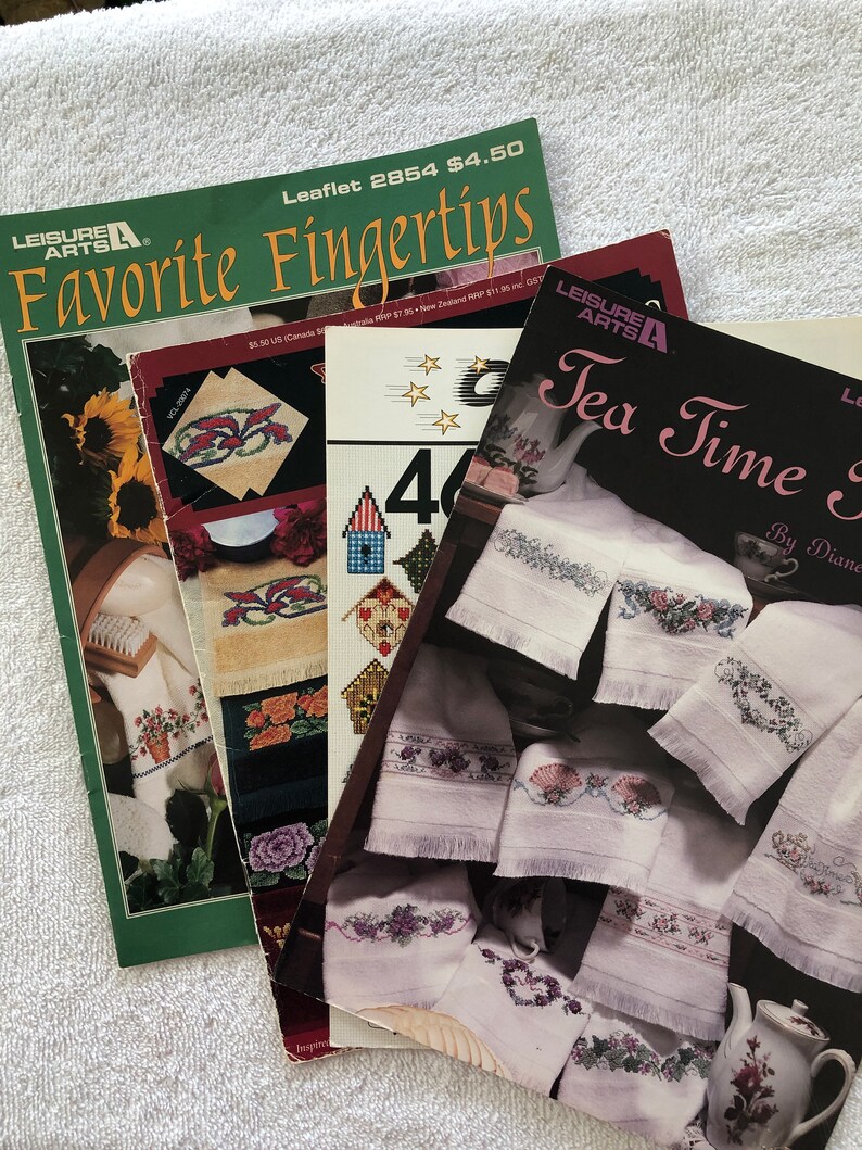 Counted Cross Stitch Patterns Four Leaflets - Etsy Canada