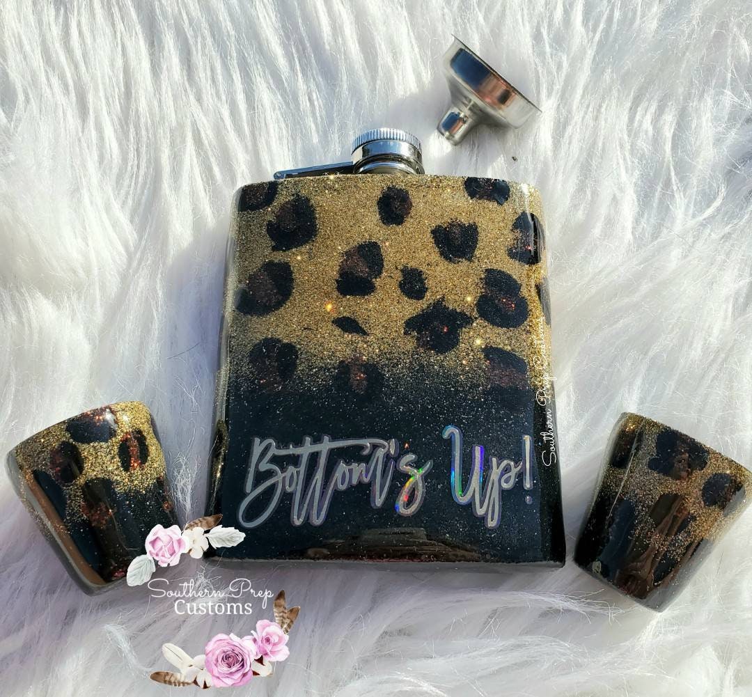 Flask Gift Set- Free Shipping - Etsy