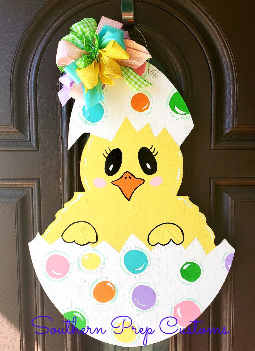 Easter Chick Hatching Door Hanger Free Shipping - Etsy