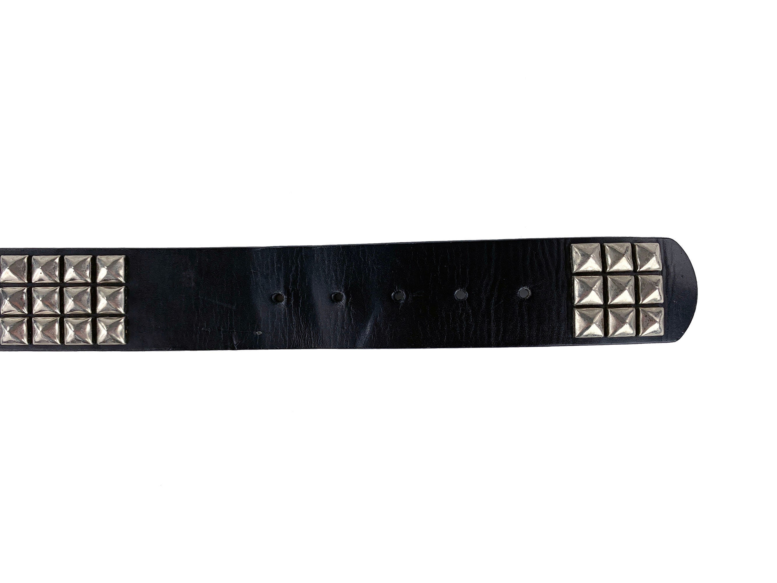00s Black Studded Punk Pyramid Belt Size 38 - Etsy