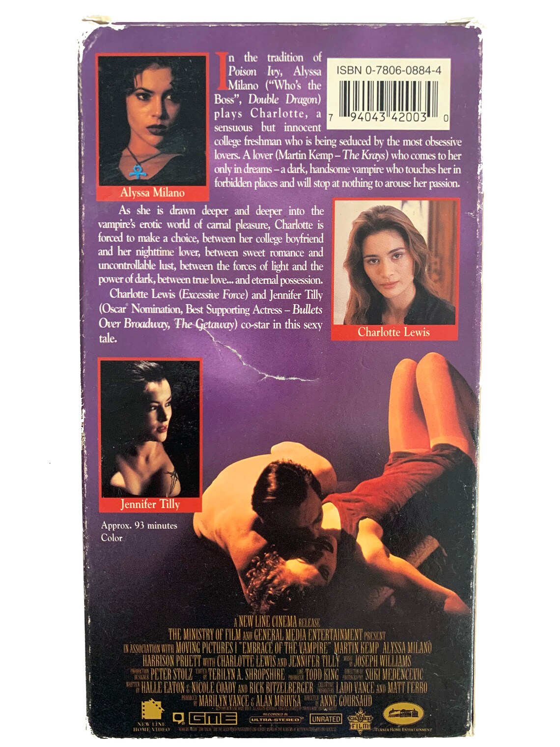 90s Embrace of the Vampire VHS - Etsy