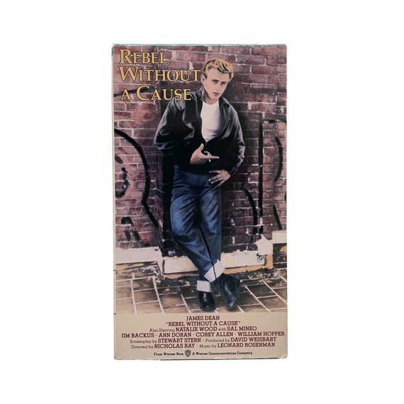 50s Rebel Without a Cause VHS Tape - Etsy