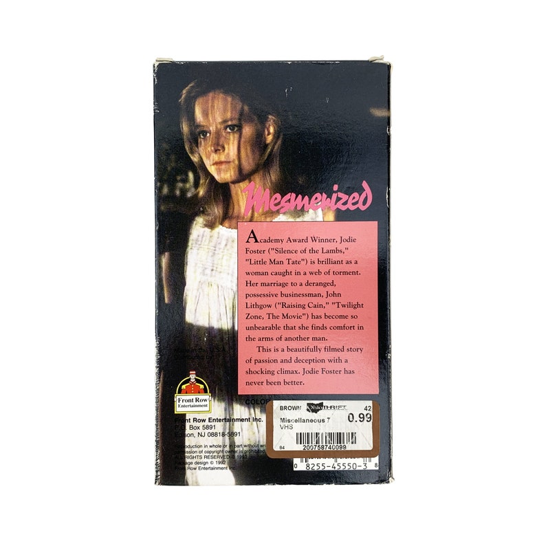80s Mesmerized VHS Tape - Etsy