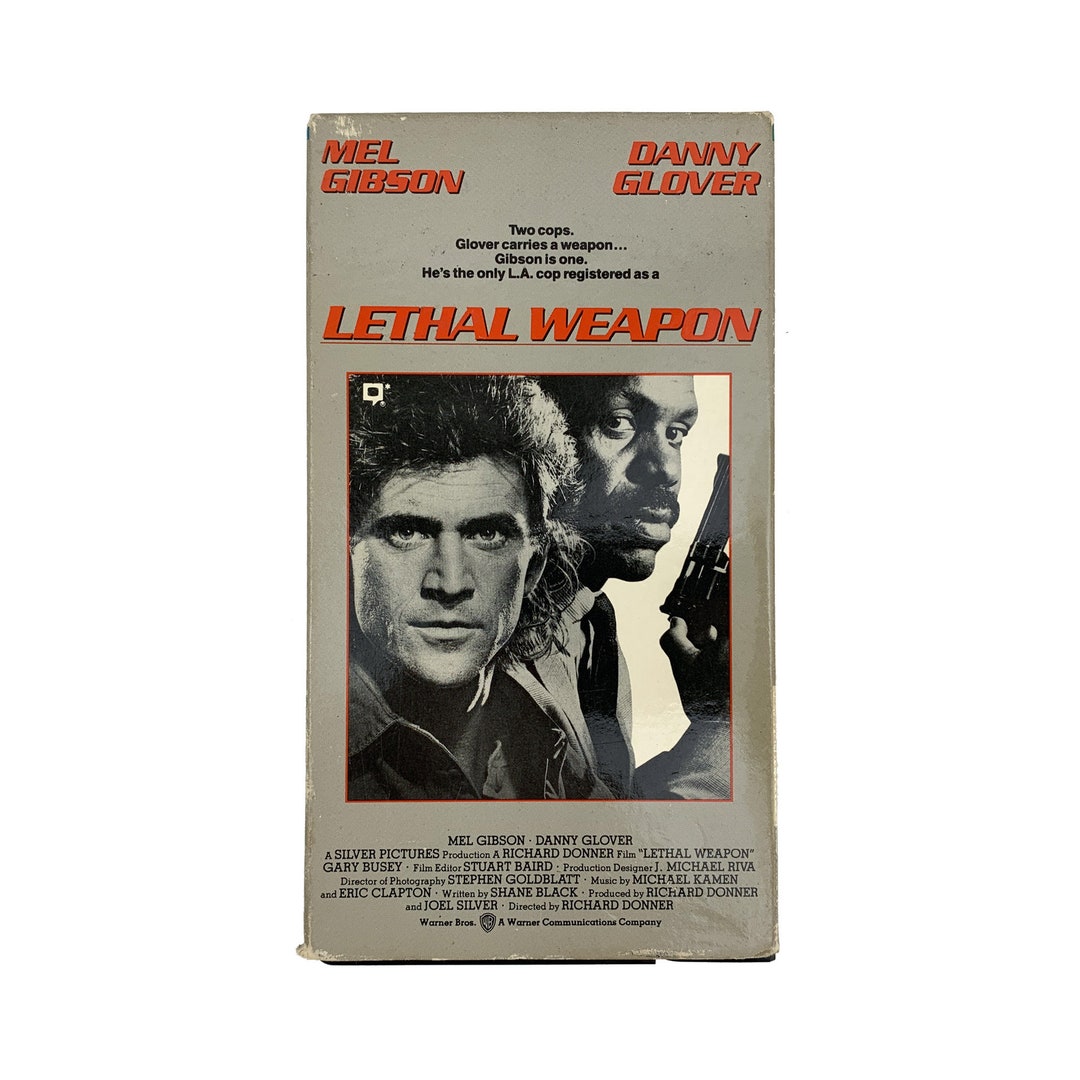 80s Lethal Weapon VHS Tape - Etsy