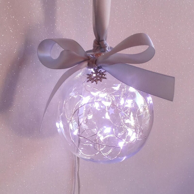 Light up Bauble - Etsy UK
