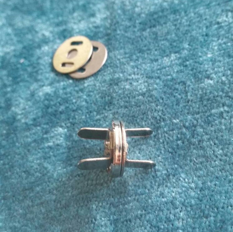 Magnetic Snap Closures for Bags, Purses and More. 14mm Magnetic Bag ...