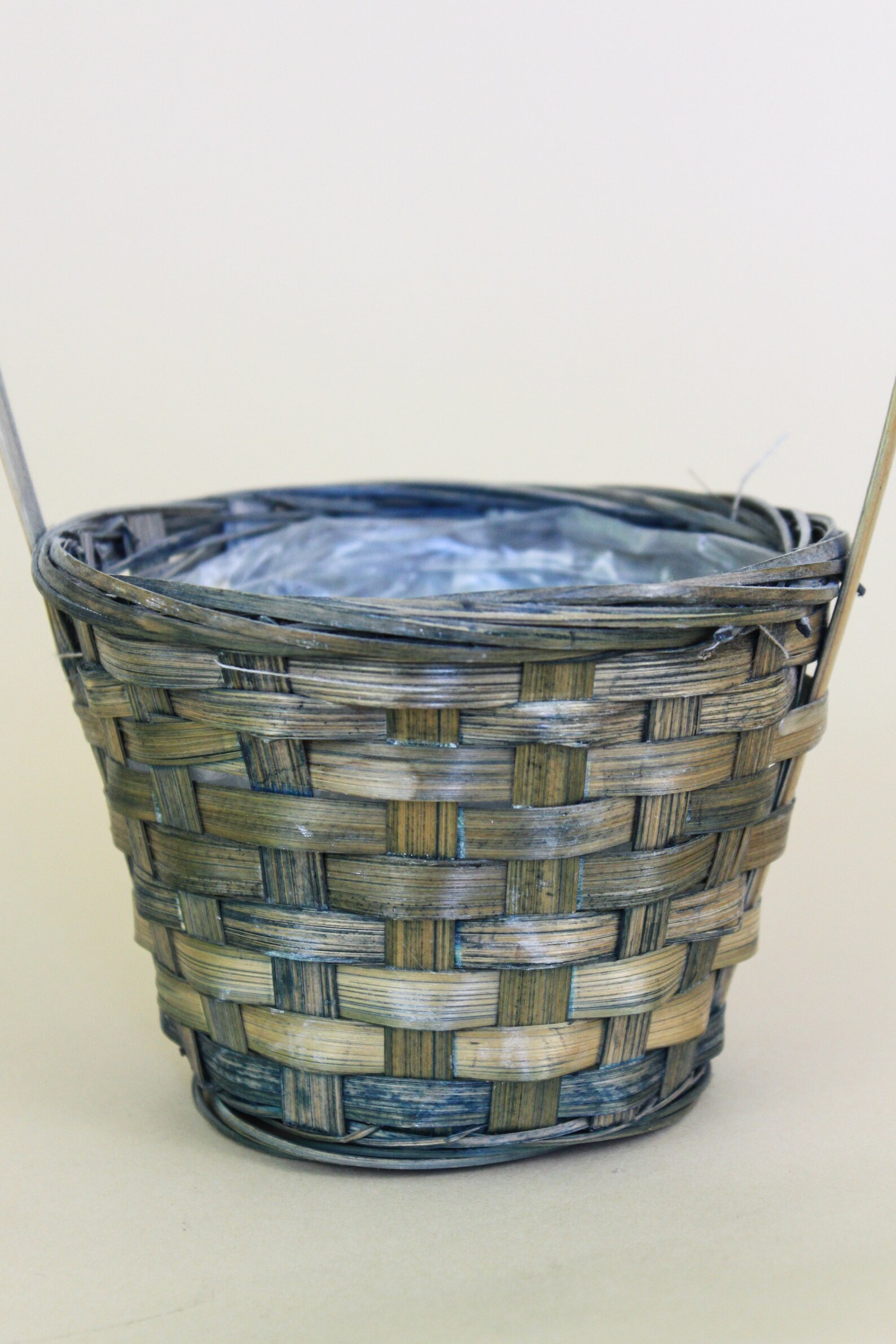Old Wicker Basket Vintage Woven Basket Retro Decorative - Etsy