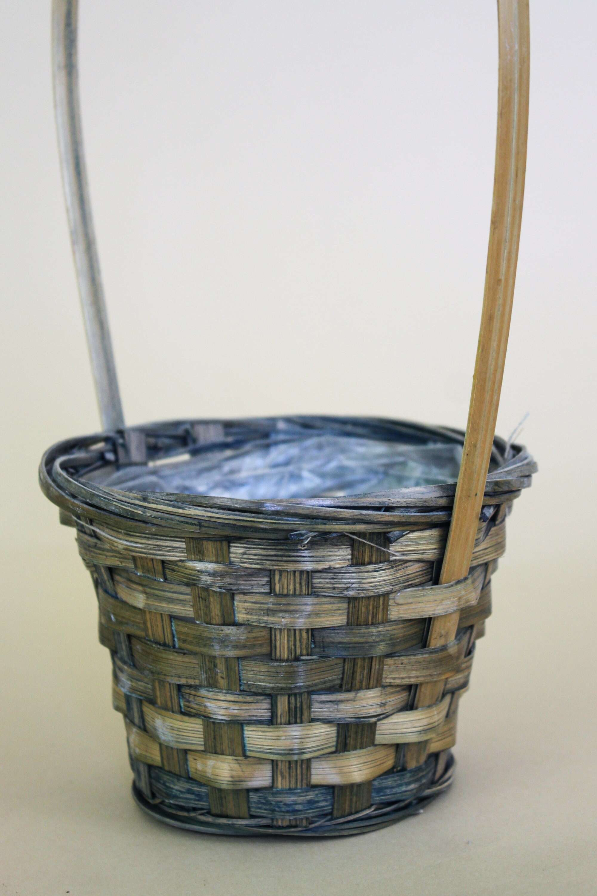 Old Wicker Basket Vintage Woven Basket Retro Decorative - Etsy