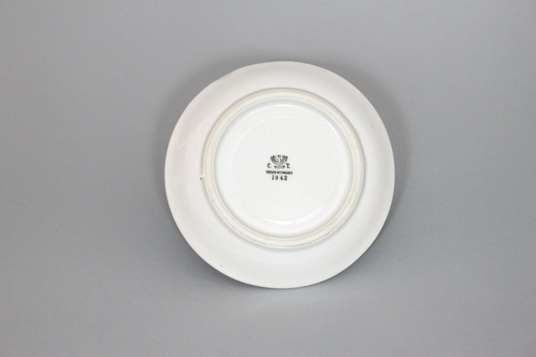Collectible Plates WWII Plate Vintage Ceramic Saucer From - Etsy