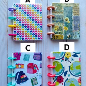 Micro Happy Notes, Mini Happy Planner Booklet, 4 Discs, Laminated ...