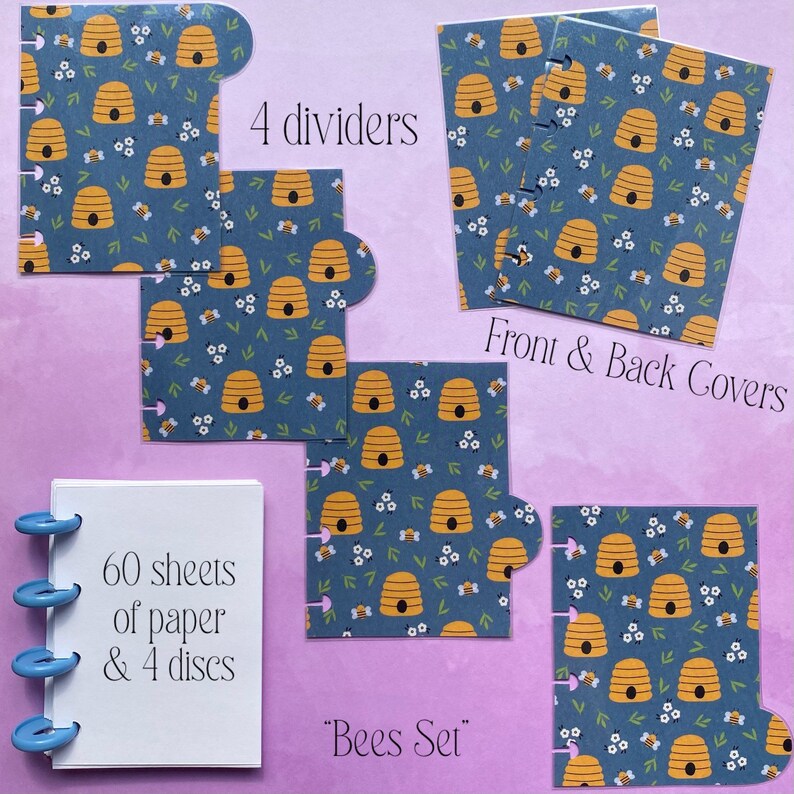 Micro Happy Notes Dividers Mini Happy Planner Booklet 4 - Etsy